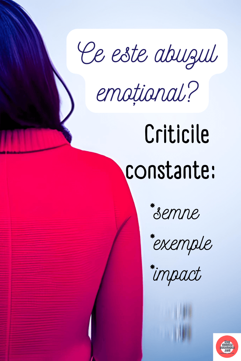 Constant Criticism: A Sign of Emotional Abuse